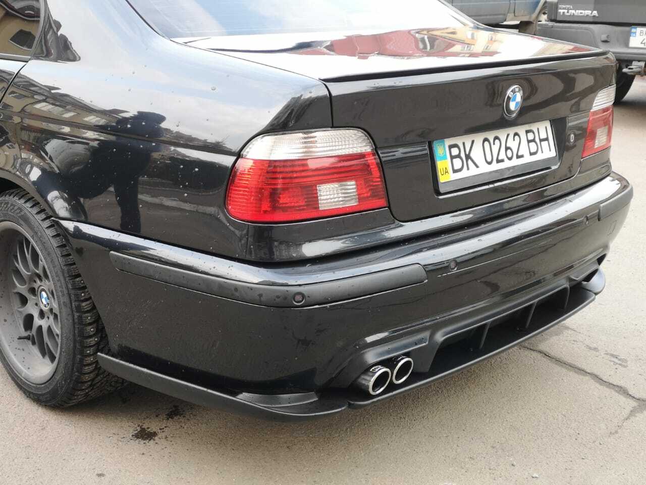 FIT SEDAN BMW E39 M5 rear bumper lip Splitter Lip spoiler HAM style ABS ...