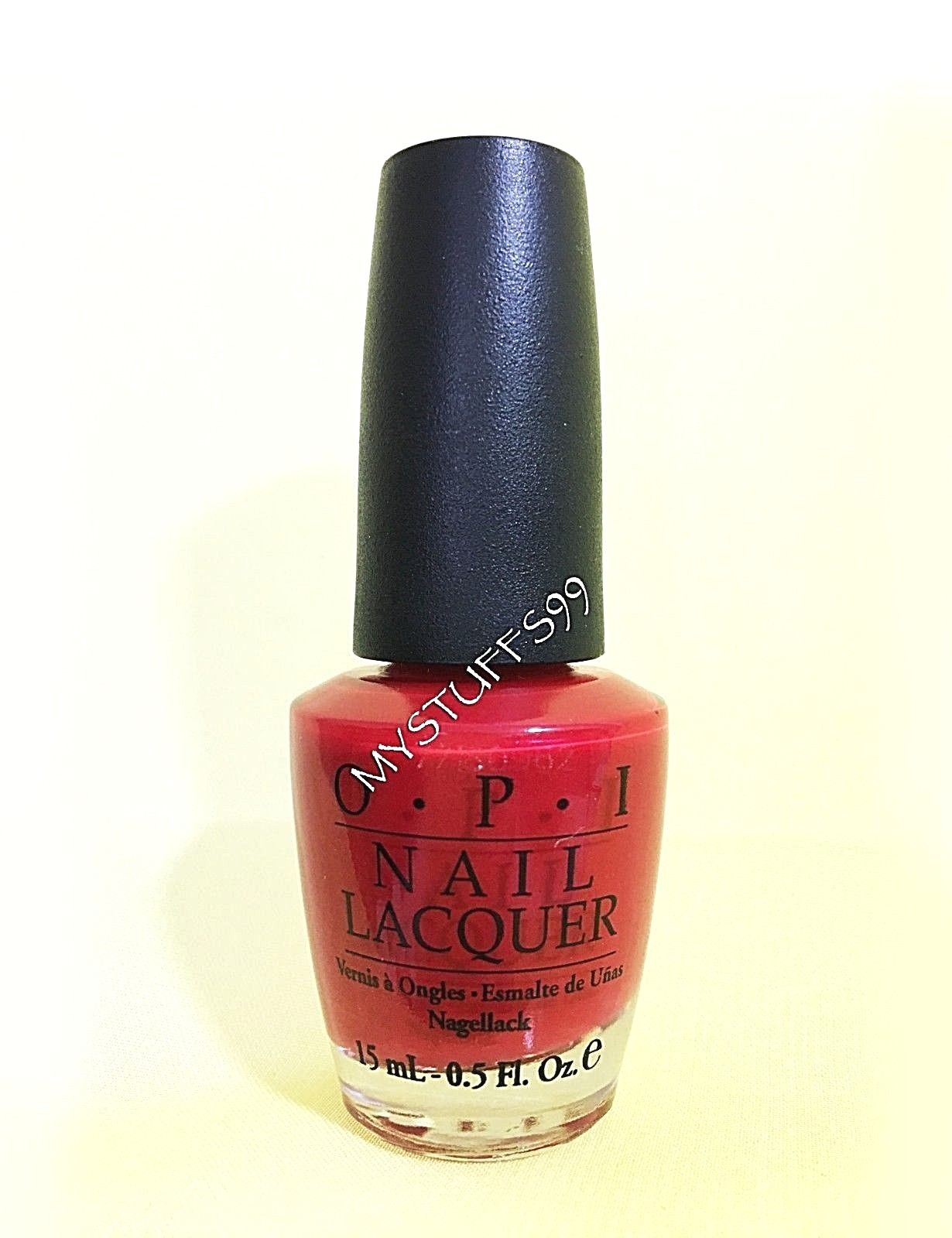 OPI Nail Lacquer "NL F19 A OUI BIT OF RED" FRANCE COLLECTION 2008 ...
