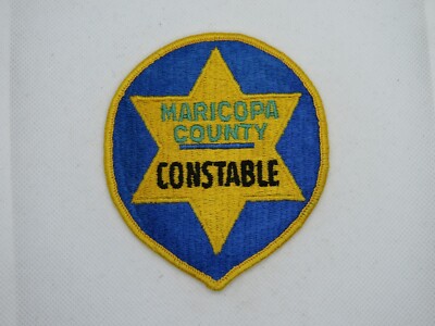 Maricopa County Constable Patch Arizona | eBay