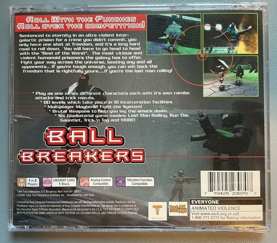 Ball Breakers (Sony PlayStation 1, 2000) 710425230707 | eBay