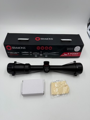 Simmons S8P3940 3-9x40mm 8 Point Rifle Scope - Black 45618000493 | eBay