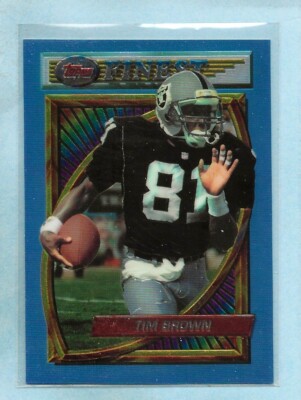 TIM BROWN - 1994 Topps Finest - #116 - Raiders - Comb. Shipping - MINT ...