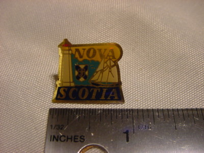 VTG NOVIA SCOTIA - PIN PINBACK | eBay