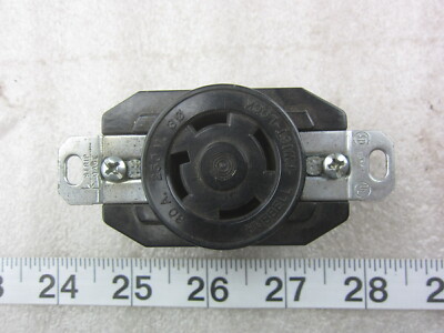 P&S Pass & Seymour 30A 250V 3Ø Hubbell 2720 Style Hart Lock Receptacle ...