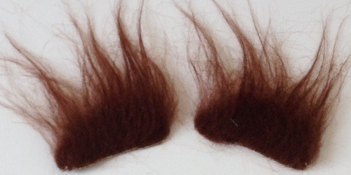 Funny fake eyebrows, costume eyebrows, monobrow, unibrow, zoom fancy ...