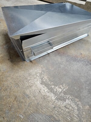 HVAC RETURN AIR FILTER RACK PLENUM W/ 25X16X1 FILTER (SHEET METAL BACK ...