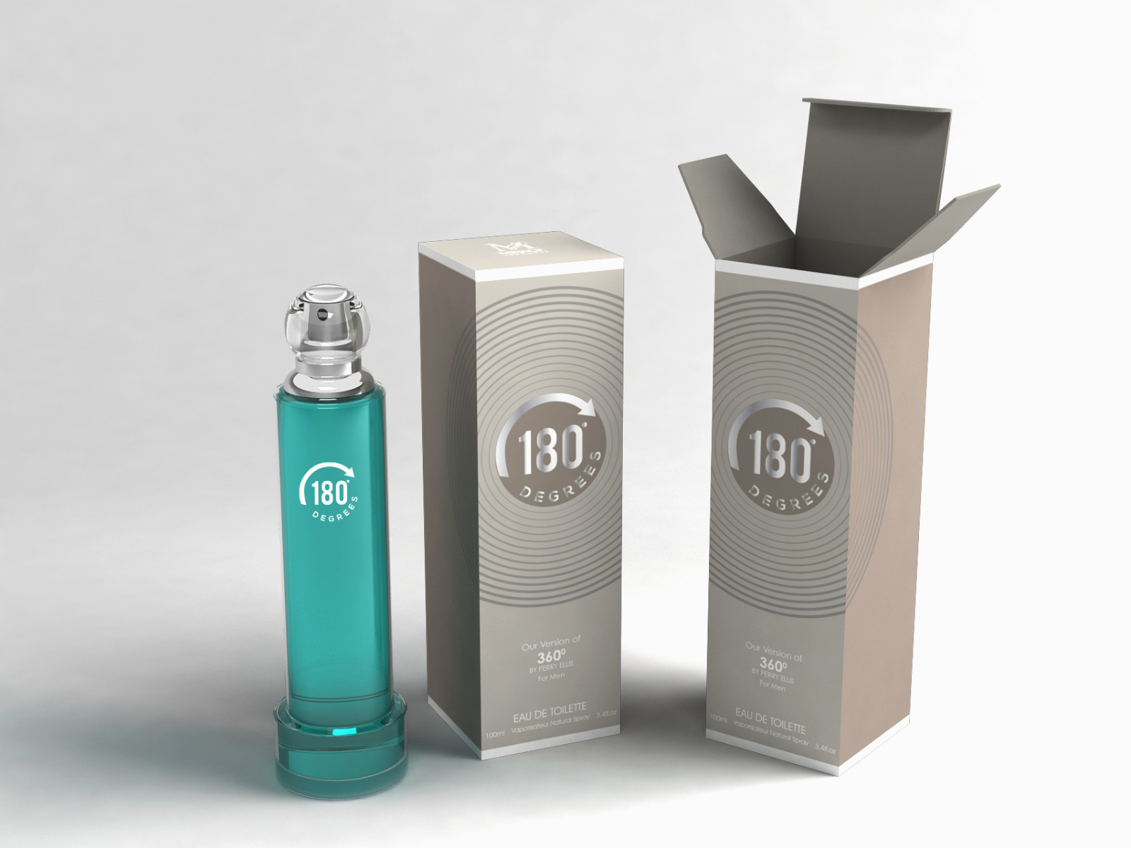 MCH Beauty 180 Degrees 3.4 Oz Men's Cologne | eBay