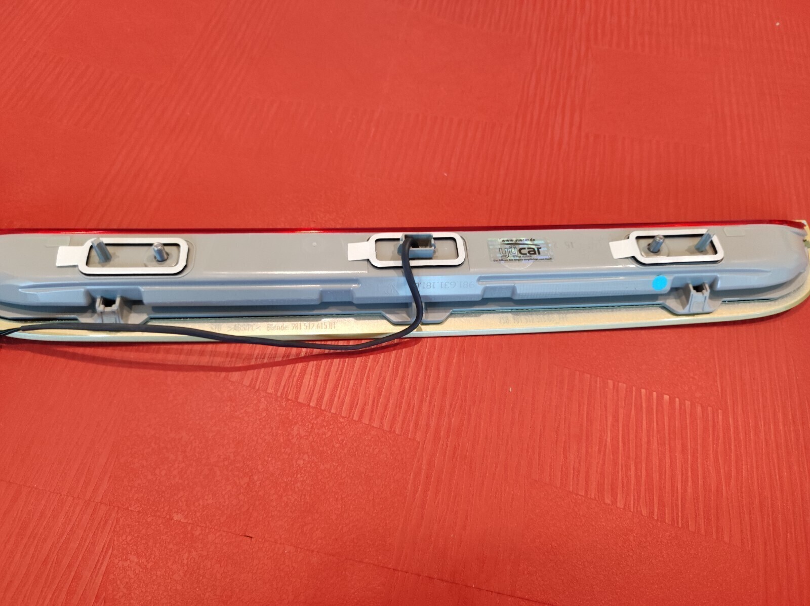 Genuine Porsche 981 Boxster 3rd Brake Light Assembly 98163118103 for ...