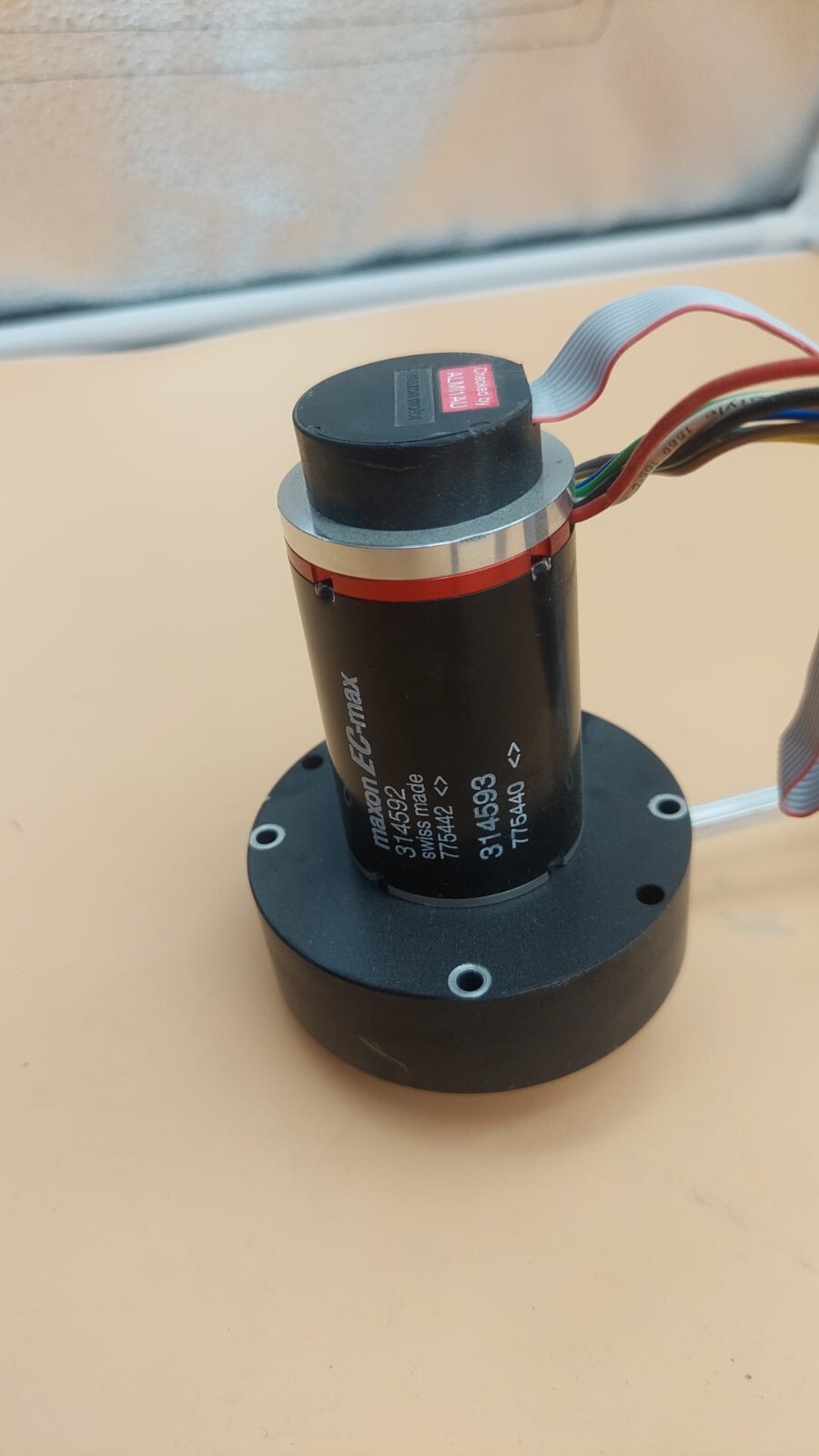 Maxon ec-max motor 314592 314593 roller table w/roller cage, type NKL 1 ...