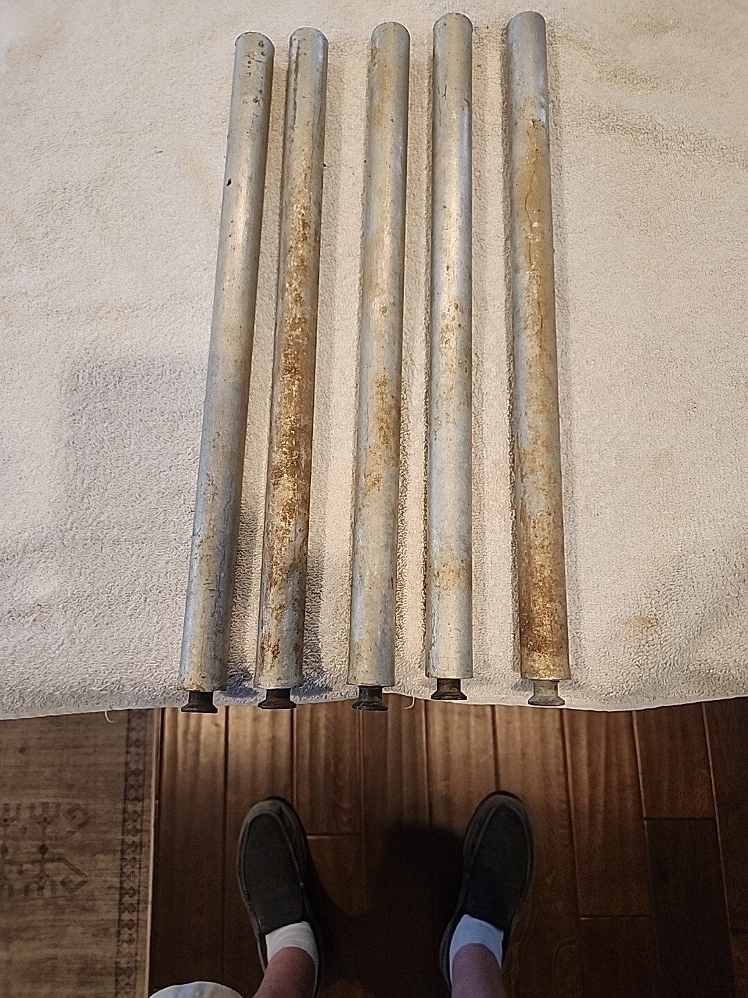 Loop Loc Safety Cover 15” Aluminum Pipe Anchors -SET of 5 | eBay