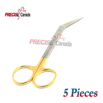 5 TC ANGLED SCISSOR 11.5 CM O.R GRADE PLASTIC SURGERY SURGICAL PC ...