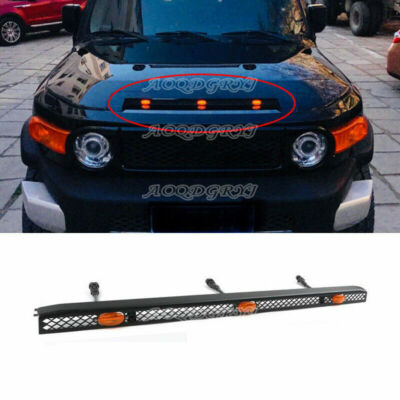 For Toyota FJ Cruiser 2007-2021 LED Car Front Upper Hood Grille Light ...