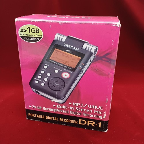 Linear PCM Recorder Model DR 1 TASCAM | eBay