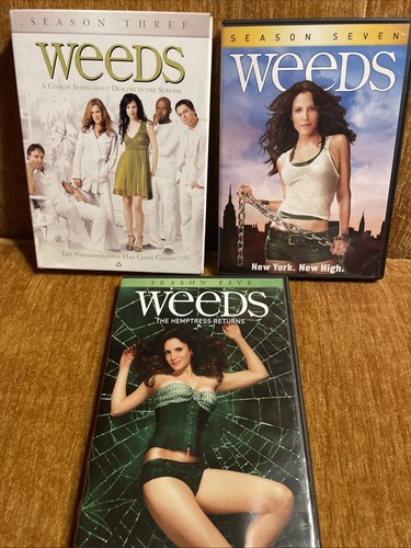 Weeds - DVD Lot - Seasons 3, 5, 7- Kevin Nealon,Elizabeth Perkins,Mary ...
