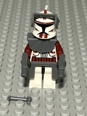 LEGO STAR WARS COMMANDER FOX minifigure SW0202a (7681) 2008 | eBay