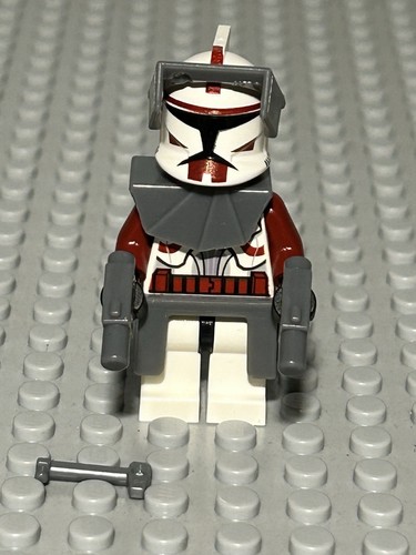 LEGO STAR WARS COMMANDER FOX minifigure SW0202a (7681) 2008 | eBay
