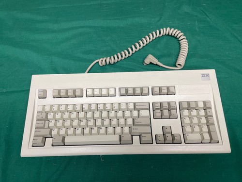 vintage IBM mechanical keyboard model M FEBRUARY 27 1989 1390940 din 5 ...