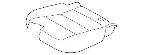 Genuine Nissan Cushion Cover 87370-6CA3B | eBay