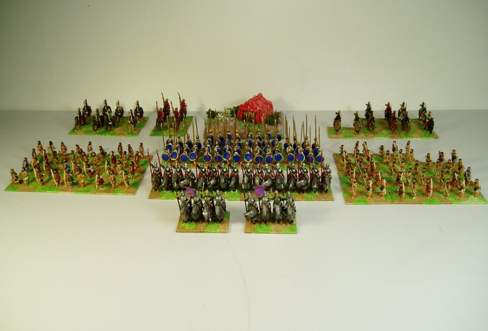 DBA DBM FOG ADLG MEG 15MM COMMAGENE PAINTED ANCIENTS 300 POINT WARGAMES ...