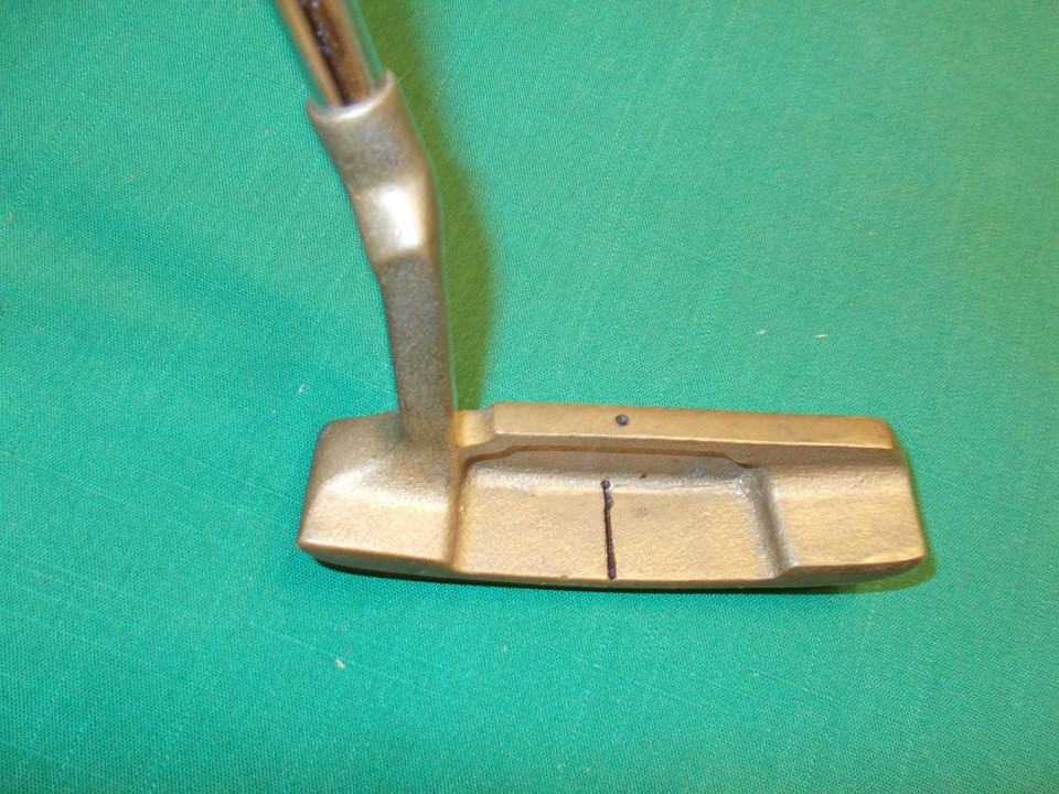 DOUG SANDERS DS-17 BRASS PUTTER - 35.75" LONG - EXCELLENT CONDITION! | eBay
