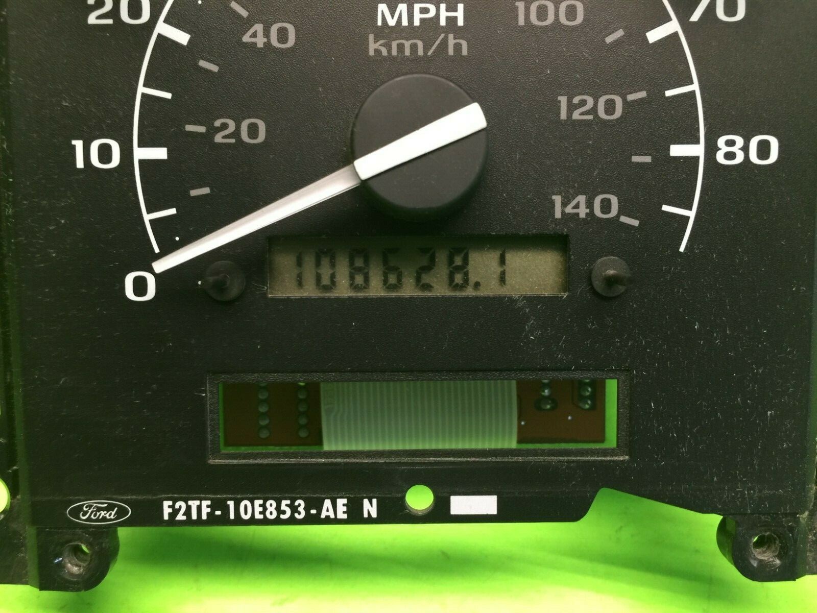 1992-1996 FORD F150 F250 F350 BRONCO PSOM SPEEDOMETER GAUGE MILEAGE ...