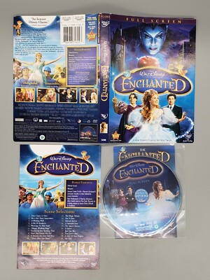 Enchanted (DVD, 2007) No Case No Tracking 786936716023| eBay