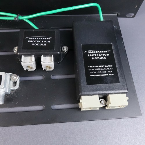 Transparent Modular Source Protector Audio Network & Coax Cable Surge ...