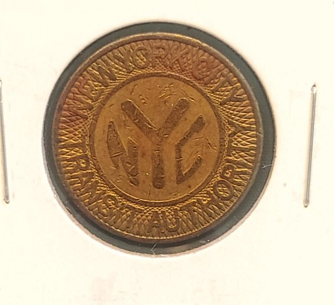 1953 NYC New York City Transit Authority Subway Token | eBay