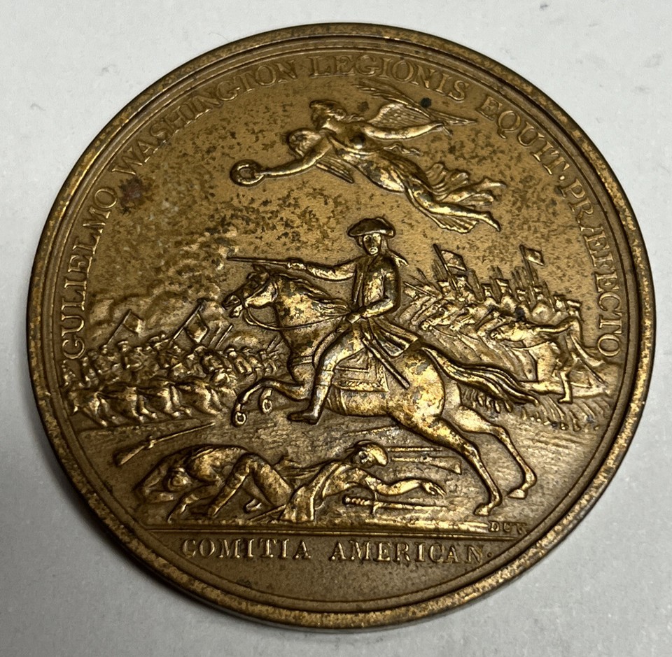 ‘Battle of Cowpens’ Comitia American Bronze Medal, Lt. William Washington 45mm | eBay