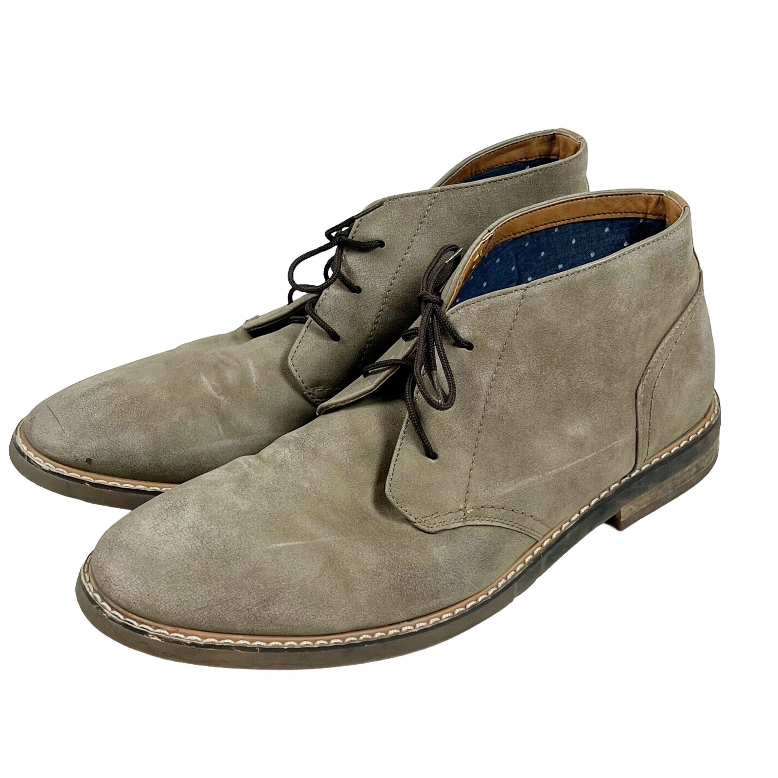 Hawker Rye Shoes Men's 12 Olive Brown Abigovia Chukka… - Gem