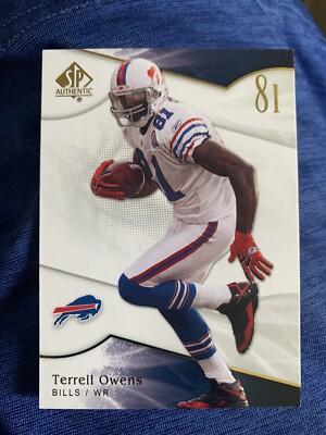 Terrell Owens SP Authentic football card | eBay