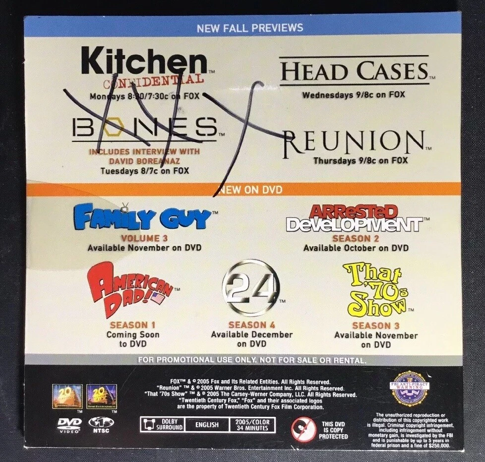 Popular Television Shows 2005