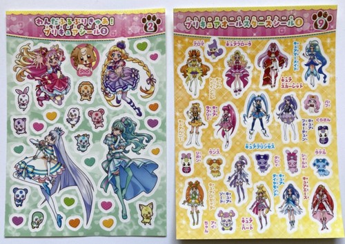 PRECURE Character Stickers 2 Set Precure (B) KODANSHA Japan | eBay