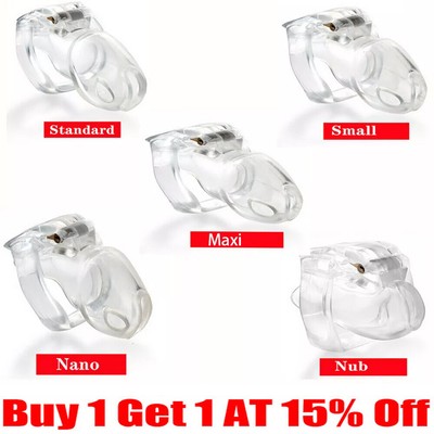 Male HT V4 Resin Ring Male Device Chastity Belt Lock Cage Restraint 5 ...