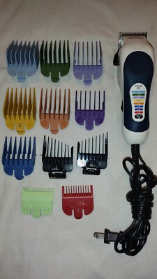 Wahl Precision Clipper Home Haircutting Kit Model MC3 Color Coded | eBay