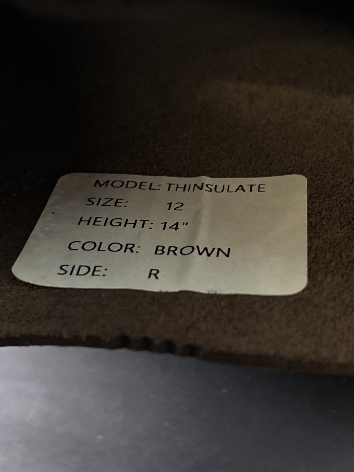 Hoffman Thinsulate Replacement Boot Shaft Size 12 - 14in Tall (Pair ...