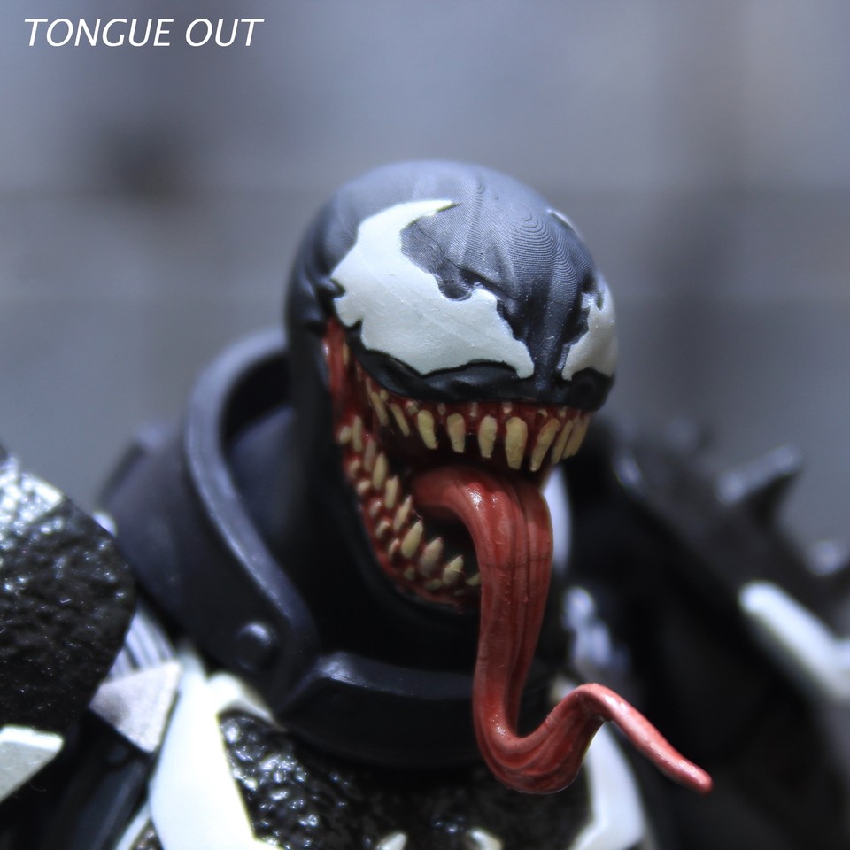1/12 Custom Marvel Universe Amazing Yamaguchi Revoltech Agent Venom ...
