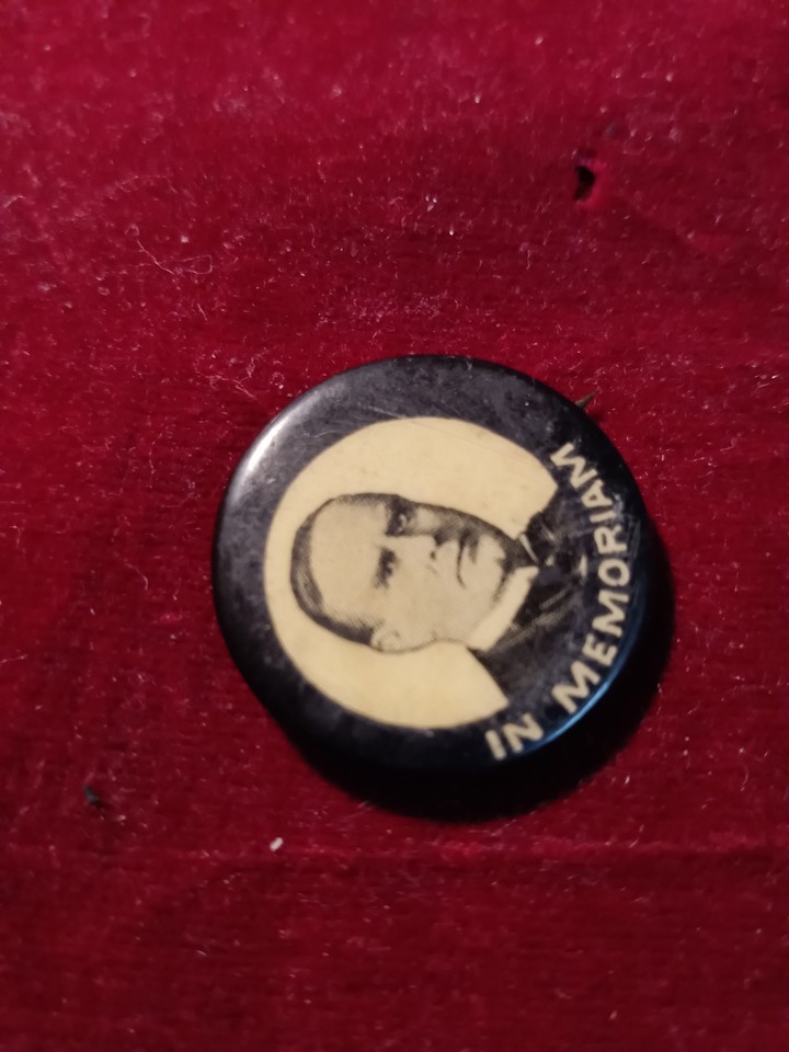 VINTAGE ASSASSINATED U.S. PRESIDENT WILLIAM MCKINLEY 'IN MEMORIAM ...