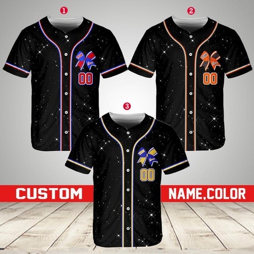 Custom Cheer Baseball Jersey, Personalized Team Name Number Bow Ribbon ...