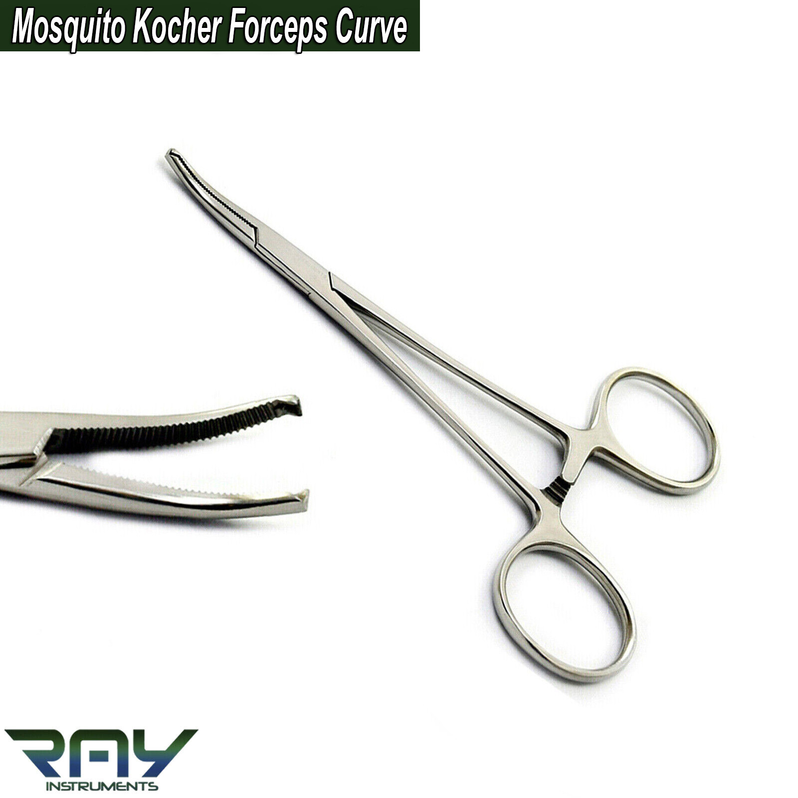 Hemostatic Artery Clamps Forceps Dental Suture Surgical Holding Locking ...