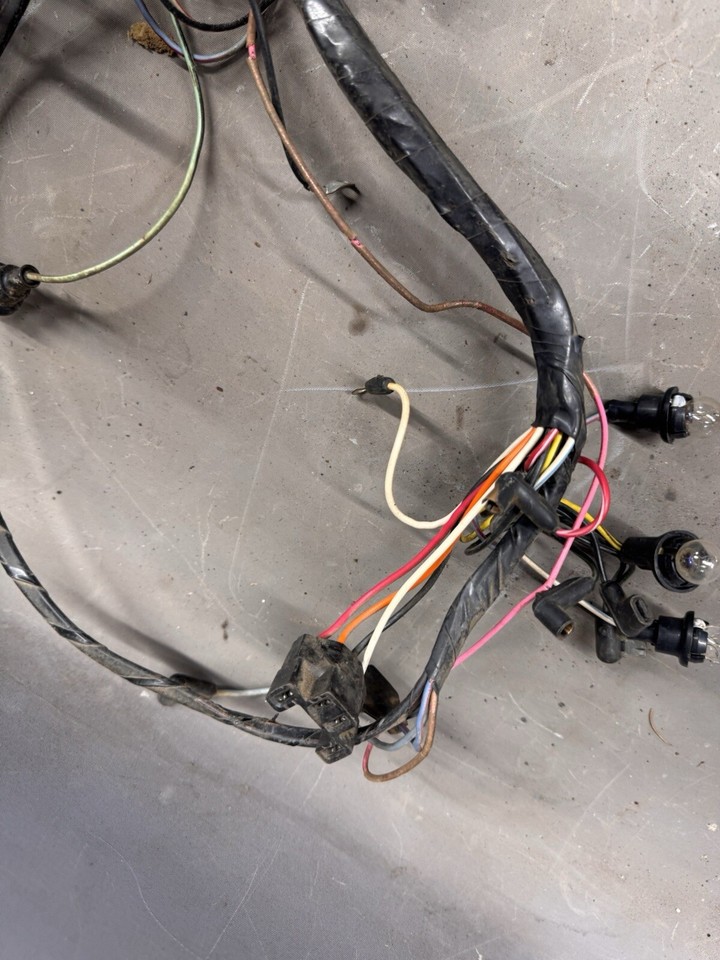 1962 1963 Ford Fairlane Ranchero Dash Main Fuse Box Wiring Harness ...