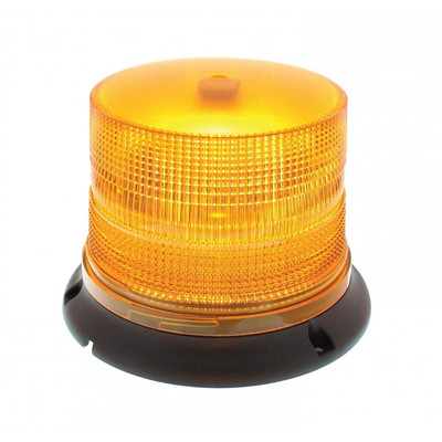 4 High Power LED Beacon Light, 12 Flash Pattern, 3 Watt - Magnet Mount ...