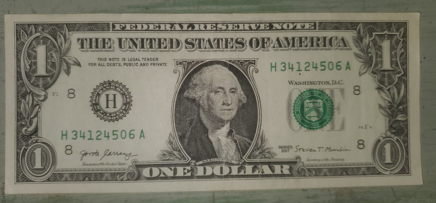 Fancy Serial Number $1 Ladder/Broken Ladder `Fancy Money | eBay