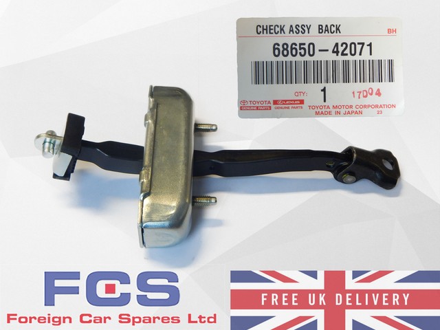 Genuine Toyota Rav-4 2005 - 2012 Tailgate Check Strap Conversion Kit ...