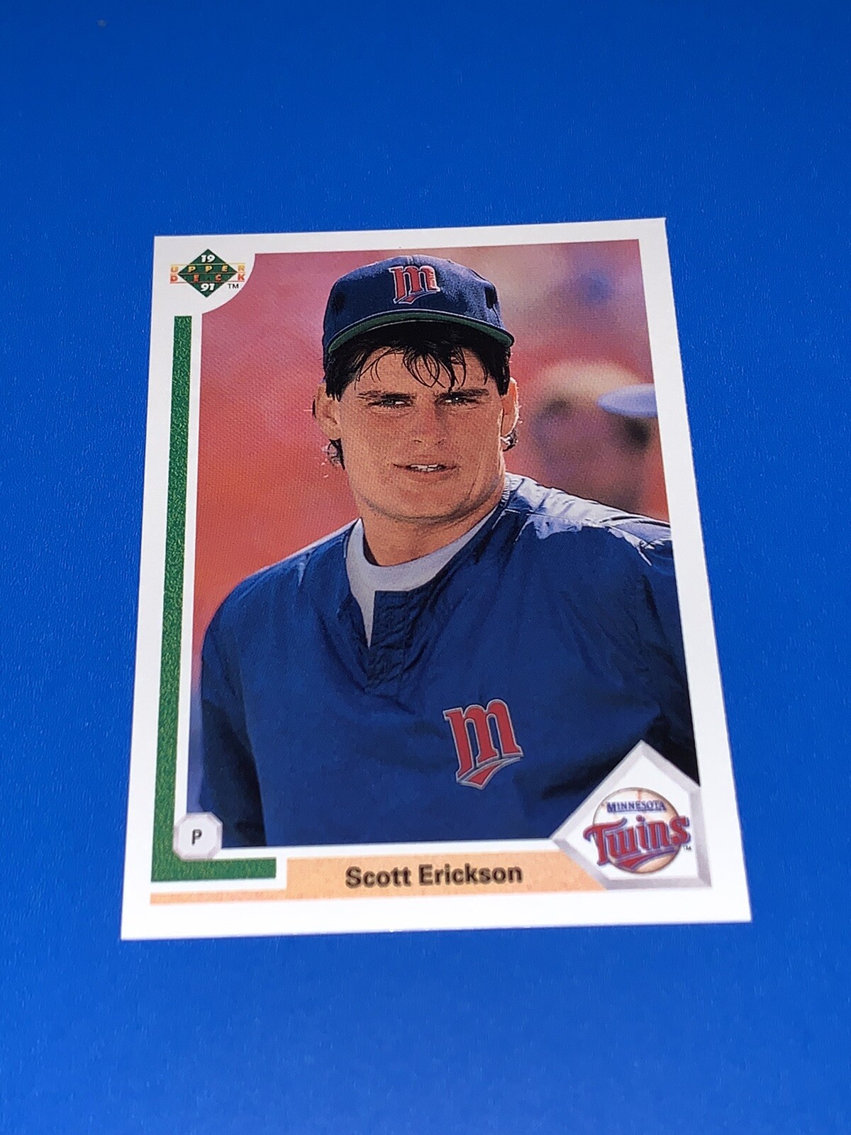1991 Upper Deck Scott Erickson RC Rookie Card #522 Minnesota Twins NM ...