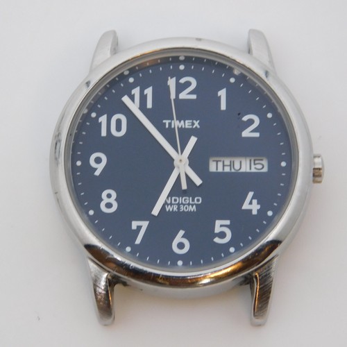 Timex T20031 Indiglo Three-Hand Quartz Analog Men's Watch New Battery | eBay