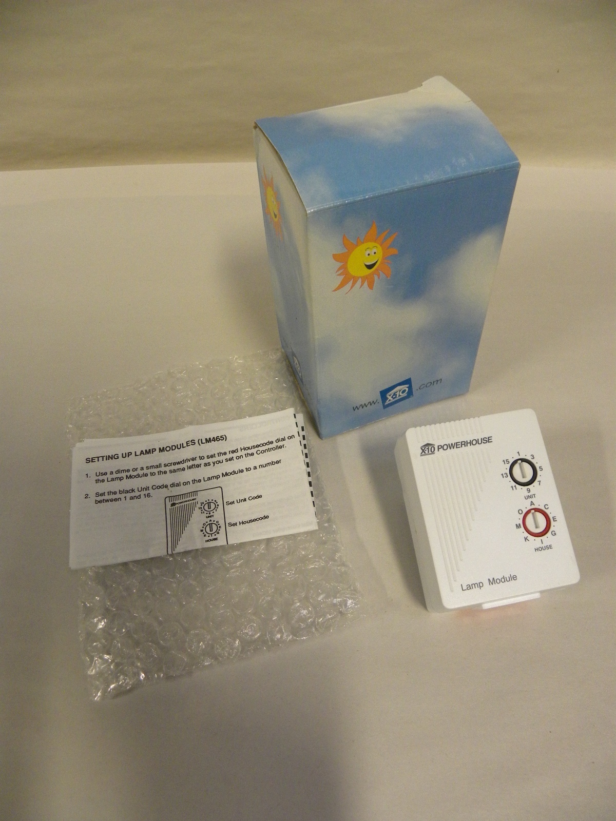 Vintage X10 Powerhouse LM465 Home Automation Lamp Module (A5) | eBay