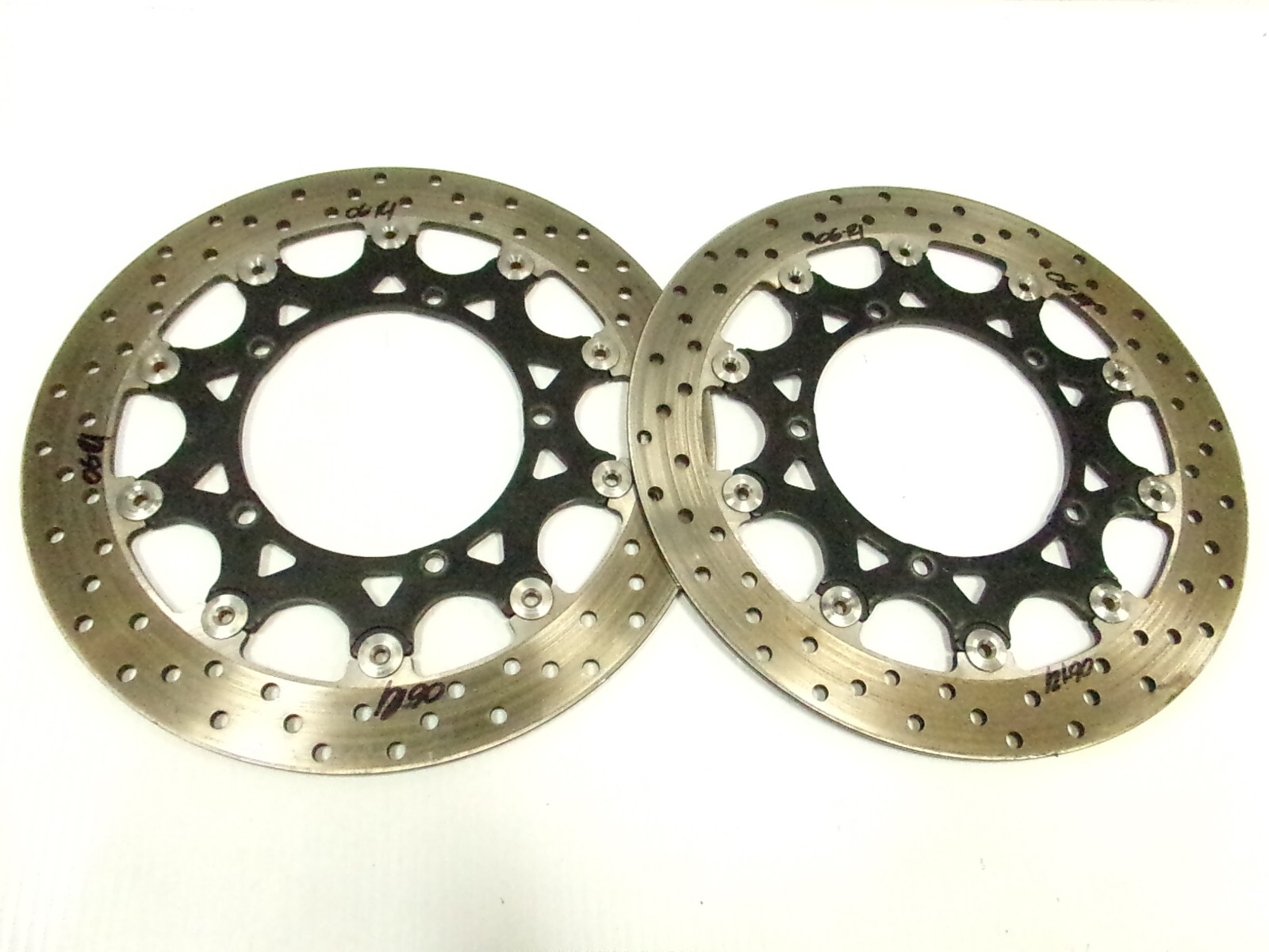 YAMAHA YZF 04 05 06 R1 YZFR1 05 R6 YZFR6 left/right front brake rotor ...