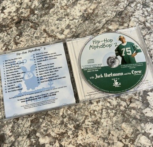 Jack Hartmann CD Lot Four Albums AlphaBop Rhyming Great Condition | eBay
