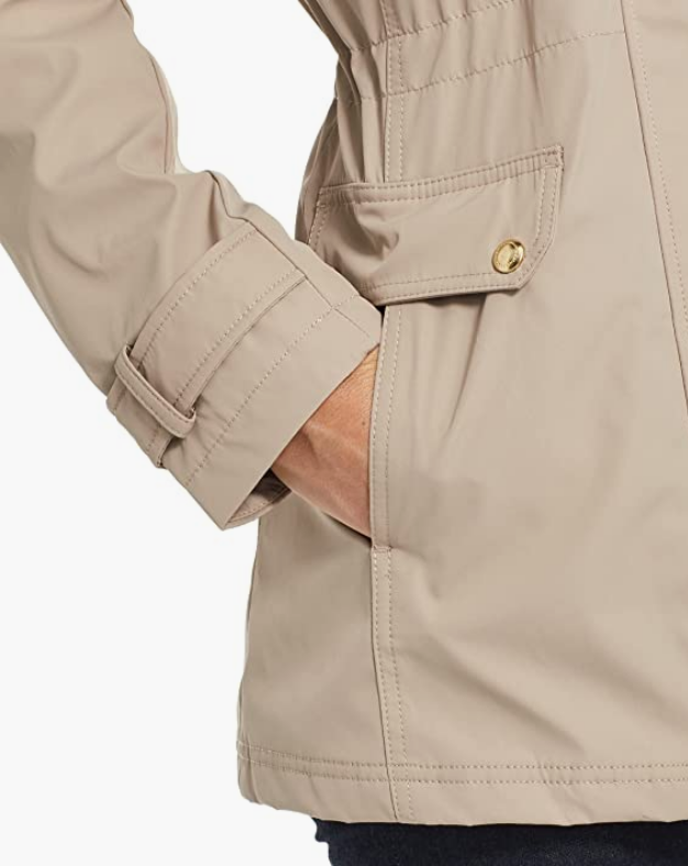 Weatherproof Womens Raincoat Anorak Softshell with Detachable Hood | eBay